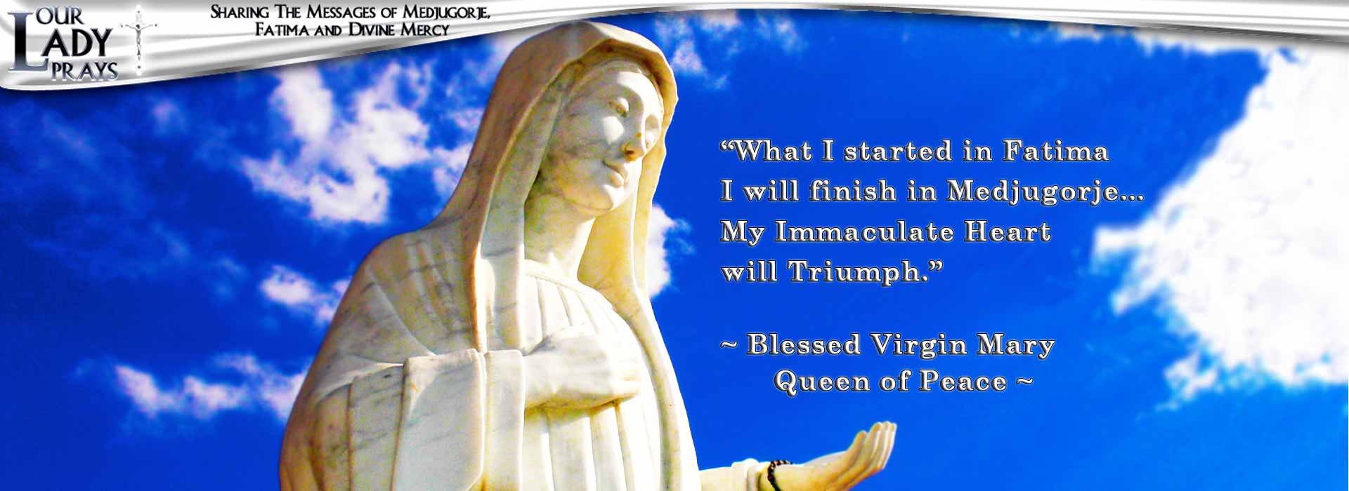 Our Lady Prays